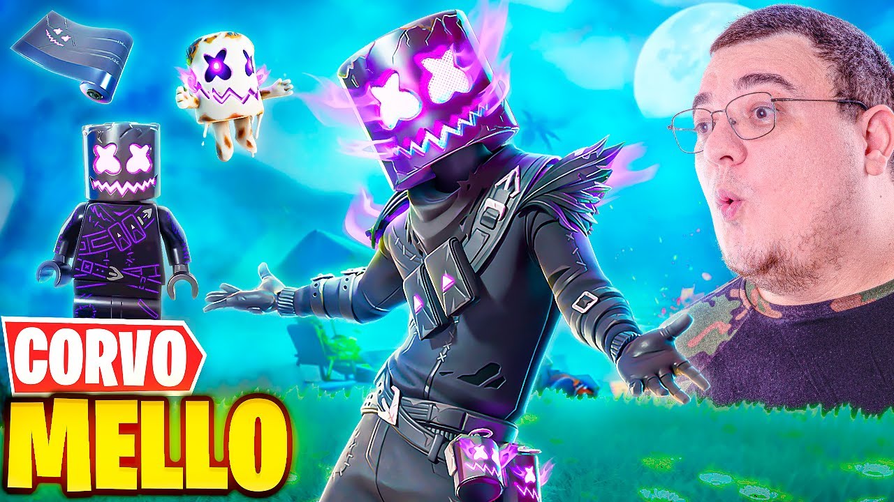 NOVO CORVOMELLO CHEGOU NOVA SKIN DO DJ MARSHMELLO NO FORTNITE - YouTube