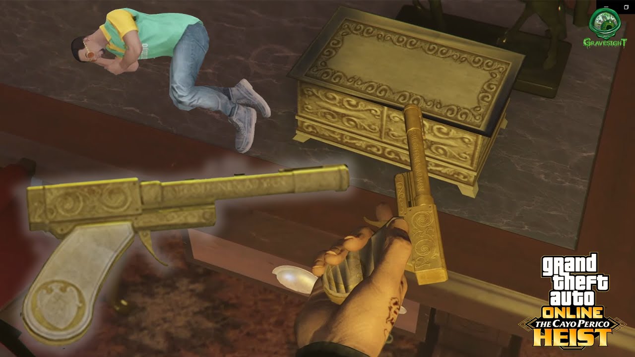 How To Unlock The Perico Pistol - All 8 Spawn Locations | GTA Online ...