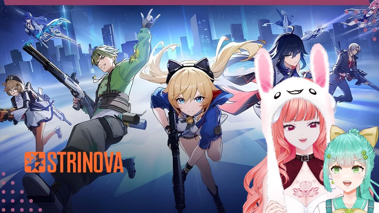 【Strinova】Belajar Game FPS Ditemenin Luxy | Watanabe Shina【EterLuna ...