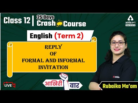 Formal and Informal Invitation Cards For The Replies To Invitation ...