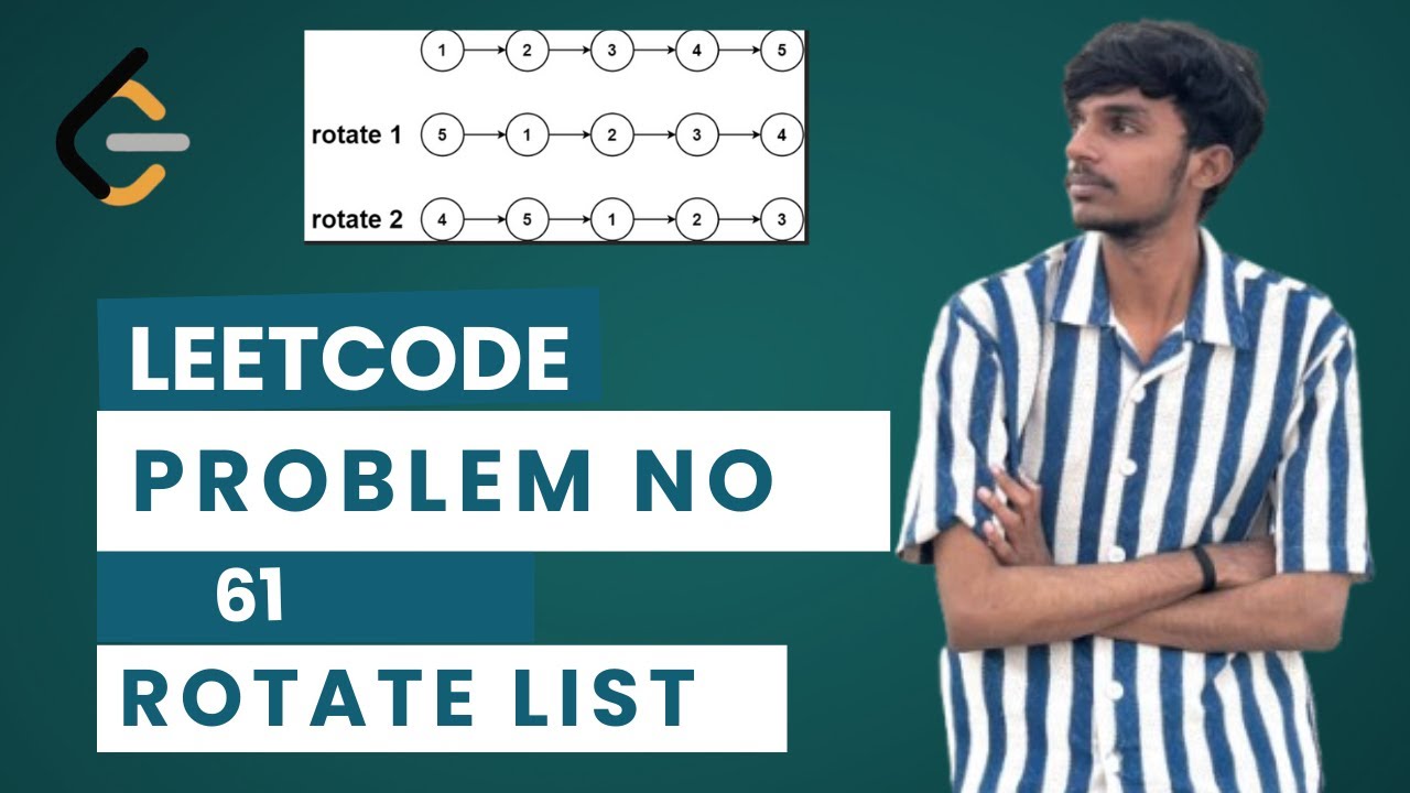 LeetCode Problem No 61 ( Rotate List - Medium ) - YouTube