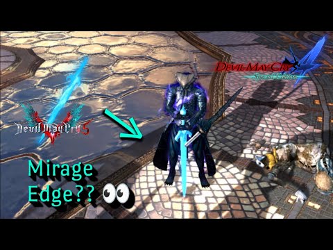 Vergil's Mirage Edge was in Devil May Cry 4 Special Edition!! #DMC4 # ...