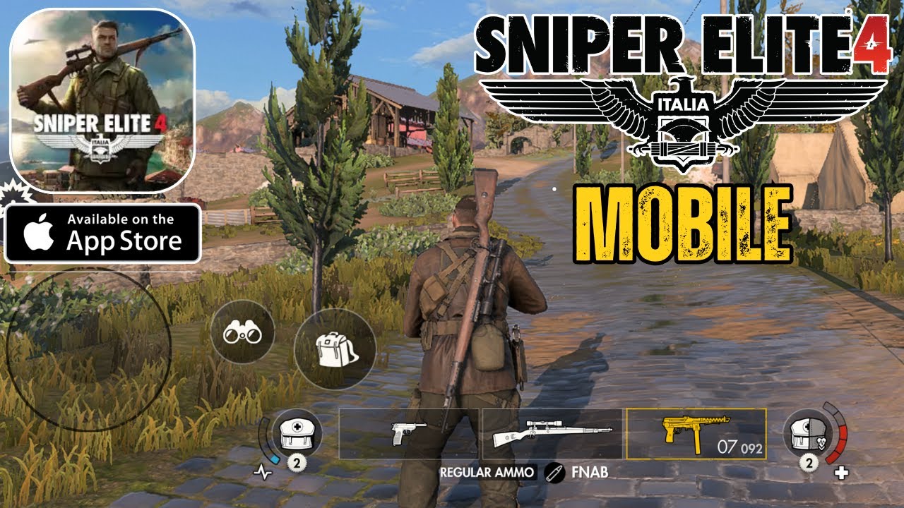 Sniper Elite 4 - Mobile | Gameplay Walkthrough (Part 1- iOS) - YouTube