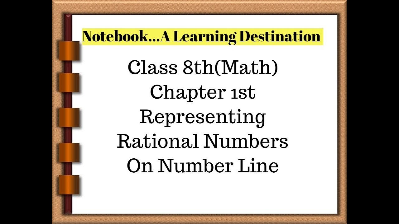 Class 8th (Math) Rational Numbers on Number line. - YouTube