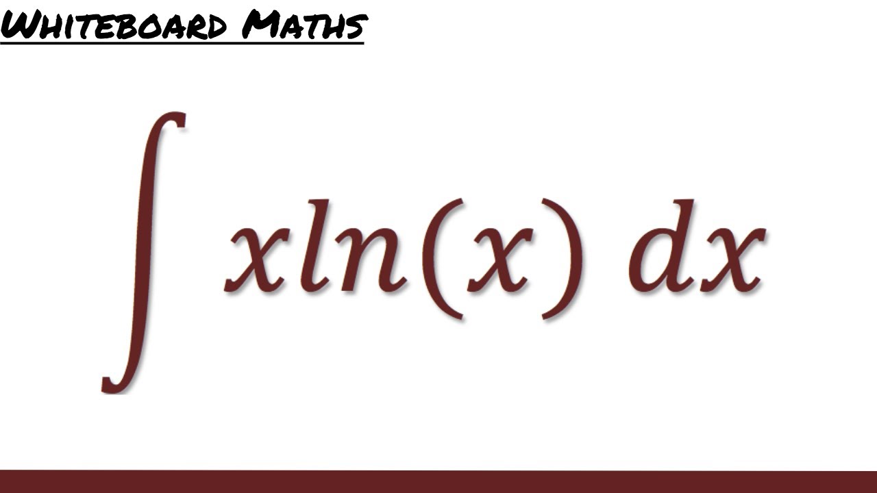 Integral Of Xln X YouTube integral-of-xln-x-youtube