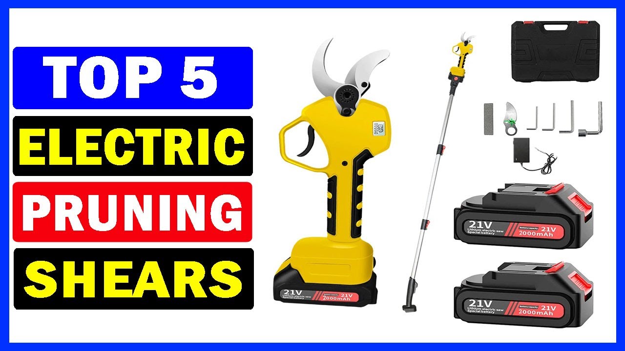 Top 5 Best Electric Pruning Shears Of 2024 | Best Electric Tree ...