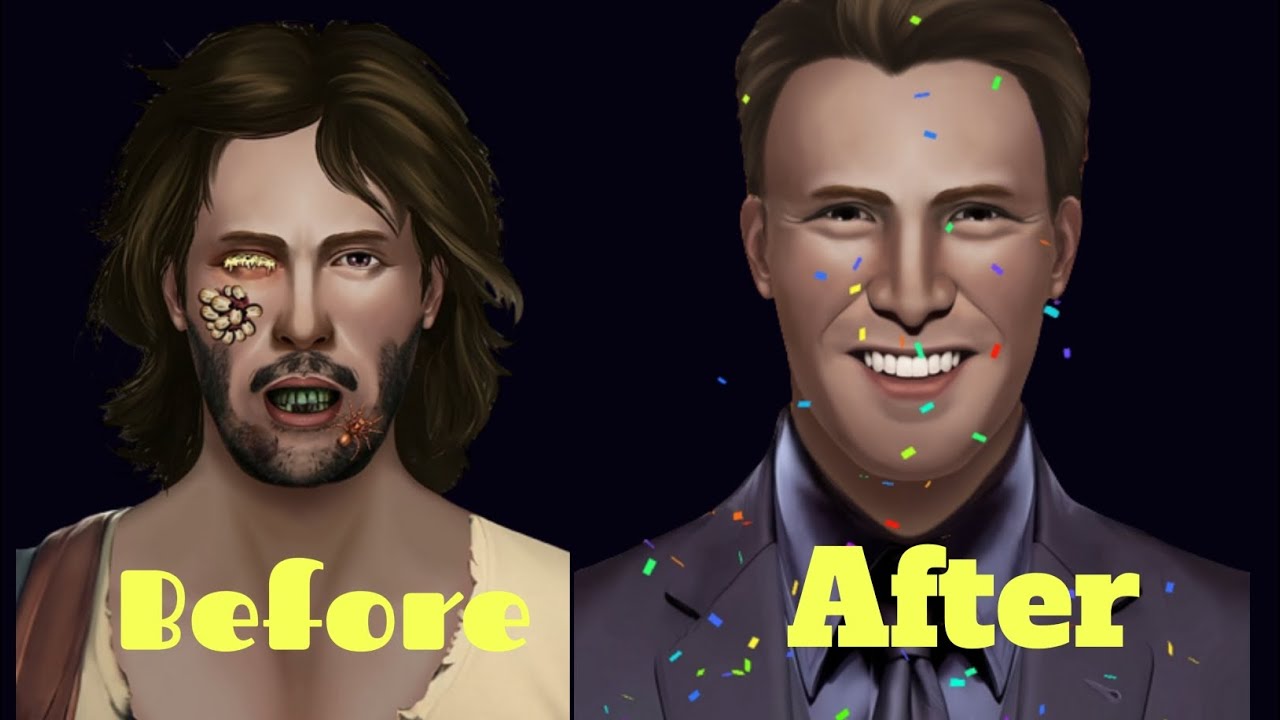 ASMR Animation/ Satisfying Face Treatment - YouTube