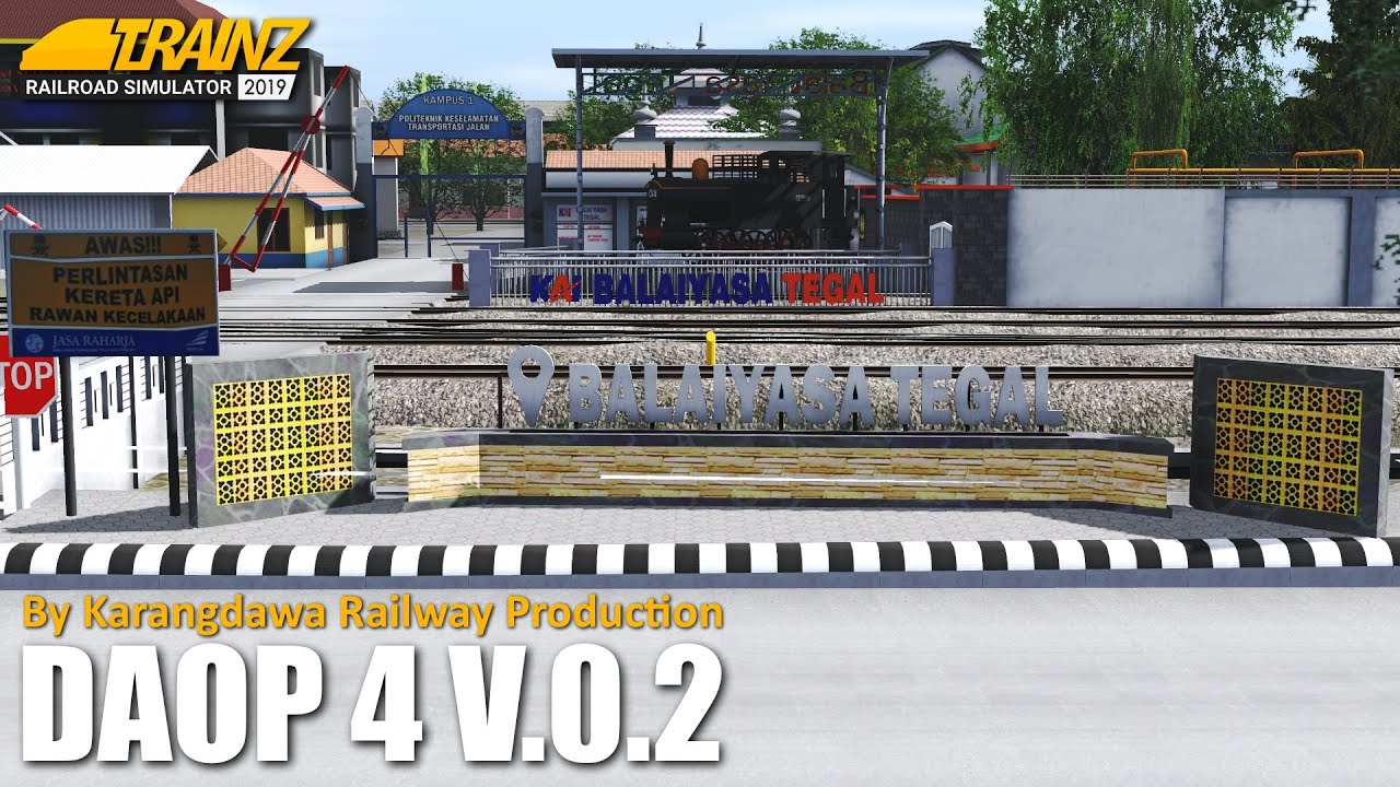 DETAIL BANGET! Review Rute Daop 4 v.2 By Karangdawa Railway Production ...