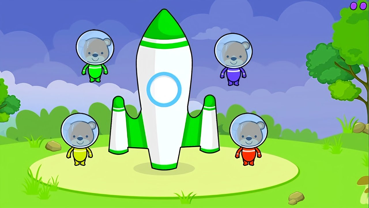 rocket construction game// Rocket flying - YouTube