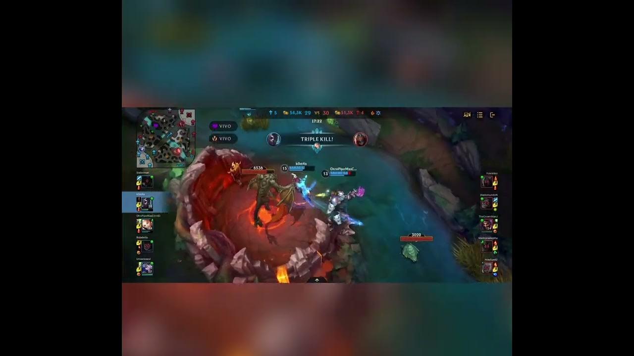 um pentakill de ekko #wildrift #lol #gamer #mobile - YouTube