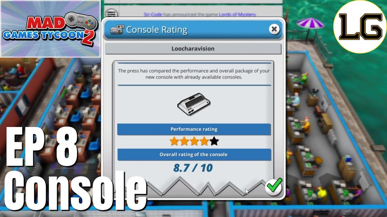 My First Console Has Been Released! - Let's Play Mad Games Tycoon 2 Full Release Ep 8 - YouTube
