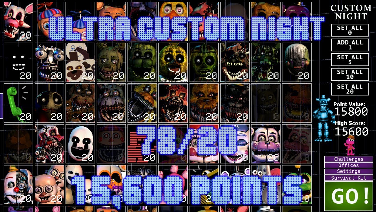 78/20 - Ultra Custom Night Classic | 15,600 Points | - YouTube