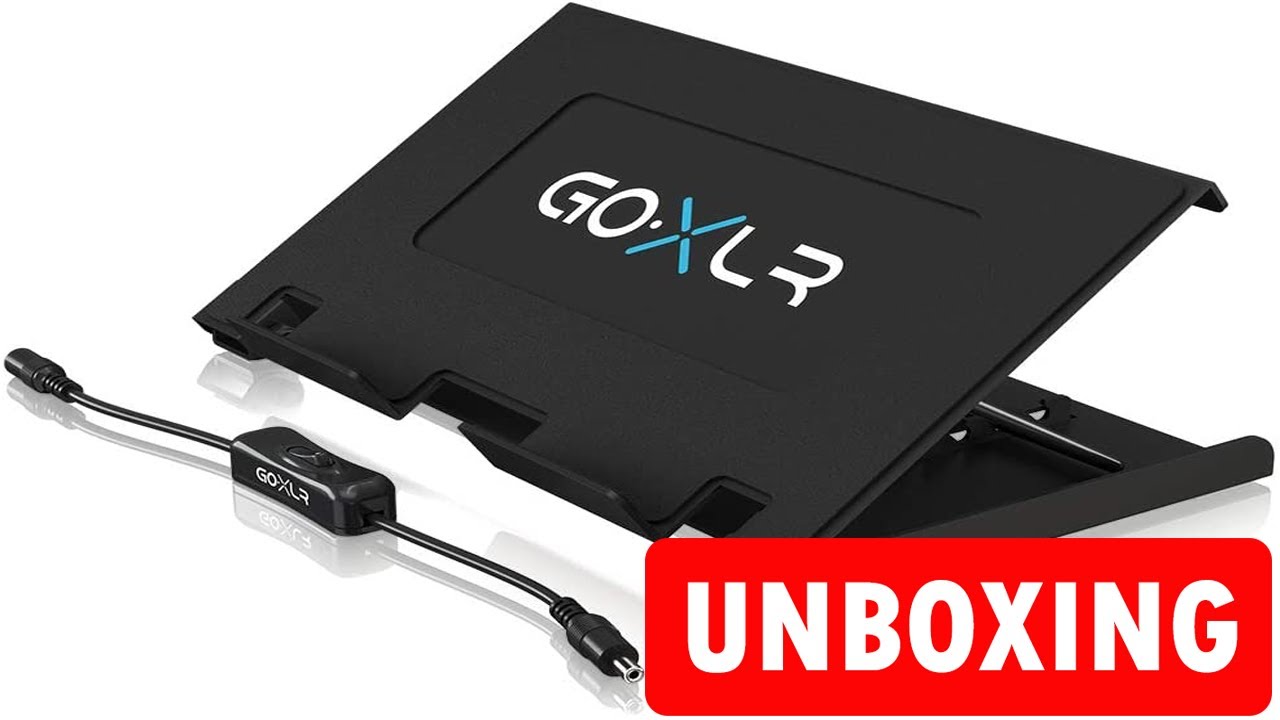 Official GOXLR Adjustable Desk Stand Unboxing 2021 - YouTube