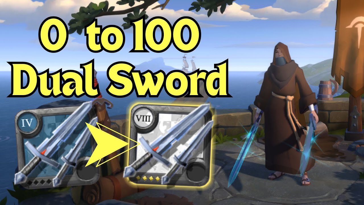 【Albion Online】雙劍 0到100! Dual sword zero to hero! (English/中文) - YouTube