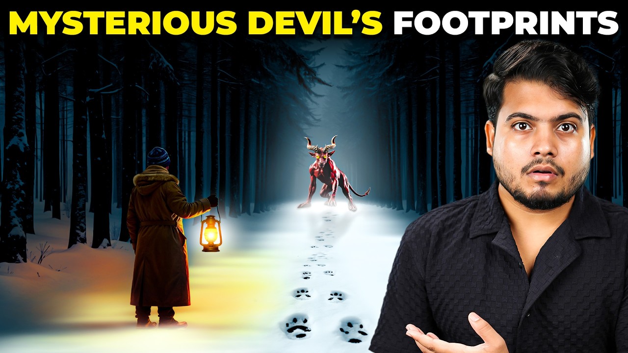 Mysterious Devil's Footprints - YouTube