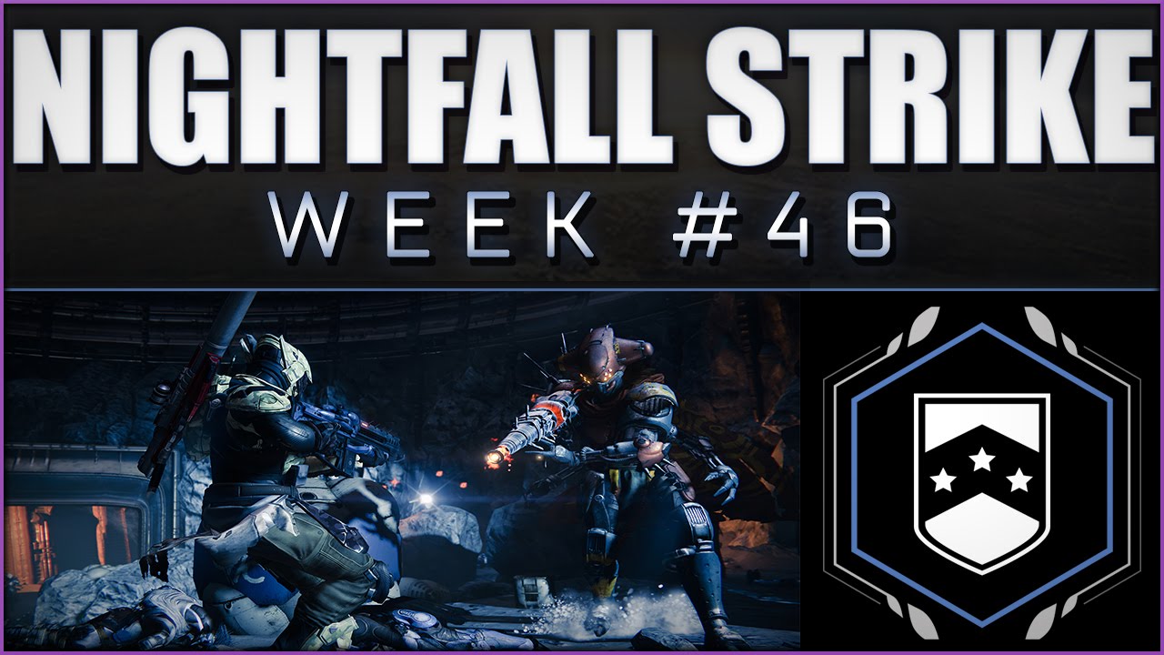 [DESTINY] Week #46 Nightfall Strike - Taniks - Arc Burn - YouTube