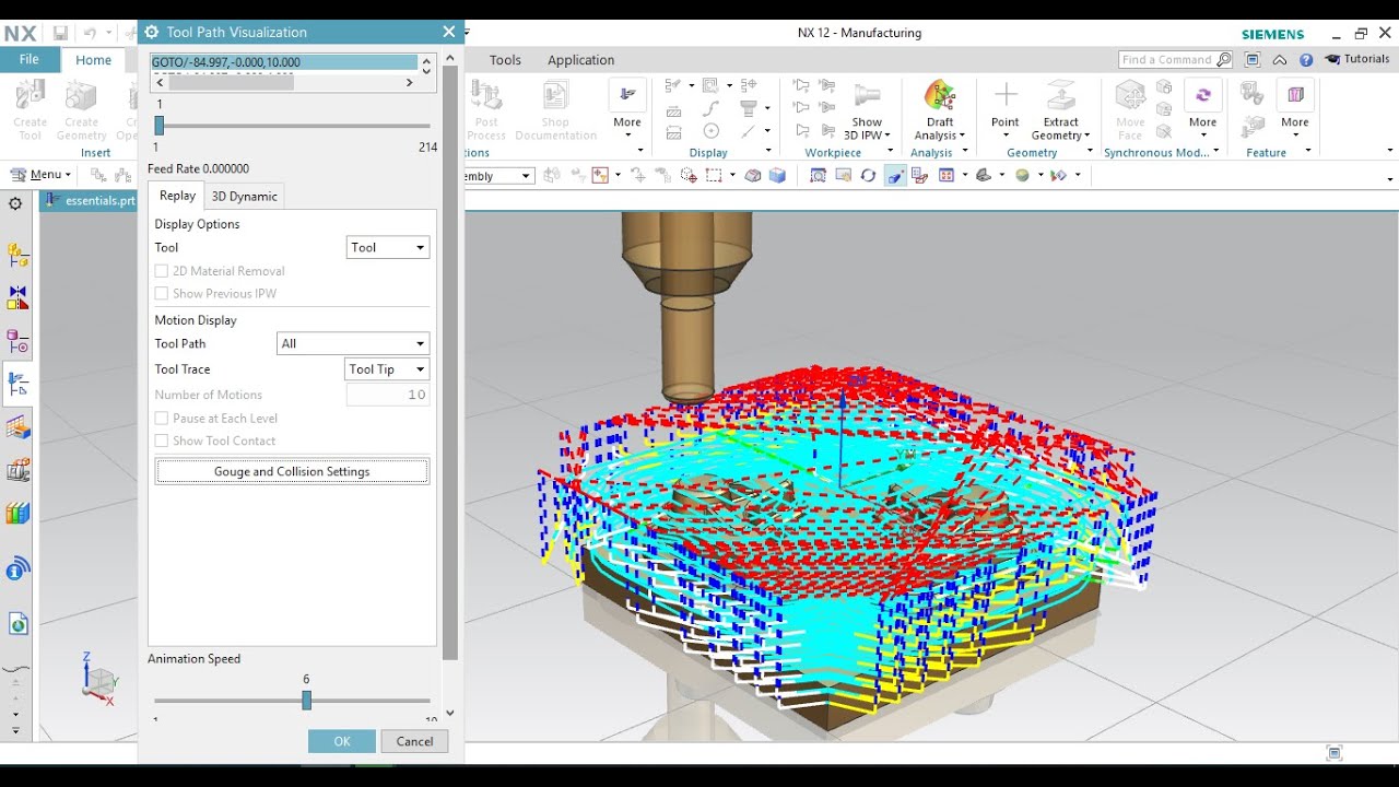 NX CAM Tutorial - YouTube