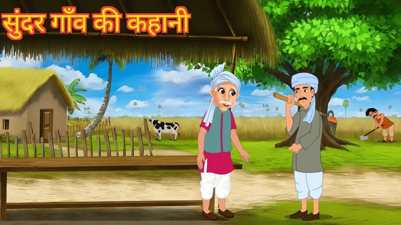 सुंदर गाँव की कहानी | sundar gaon ki kahani|hindi kahaniyan|moral ...