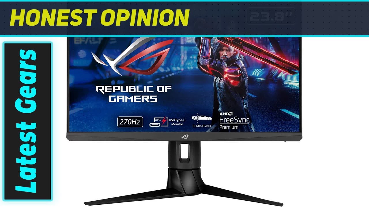 Best 270Hz Monitor? ASUS ROG Strix XG249CM - YouTube