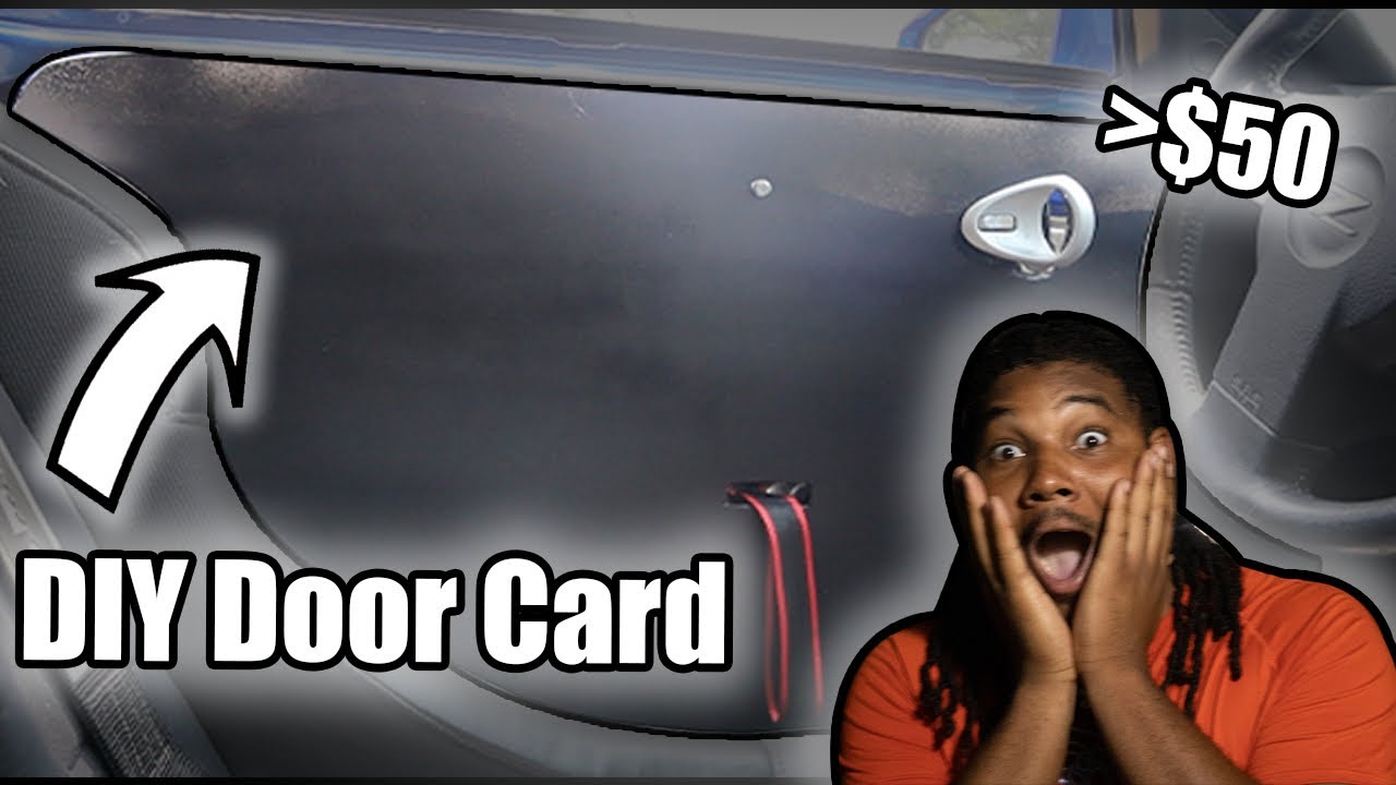 How To Make a DIY Door Card for ANY Car! - YouTube