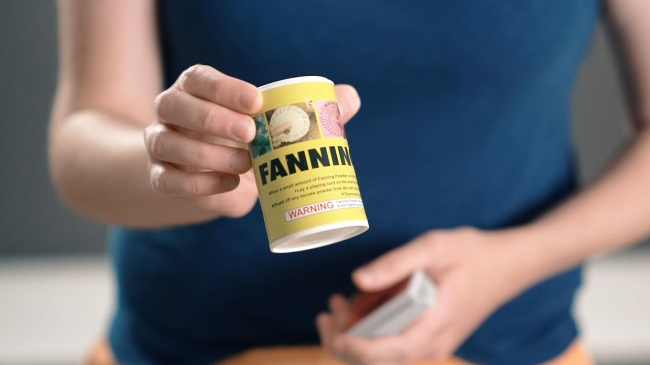 HOW TO BREAK IN YOUR CARDS + FANNING POWDER - YouTube