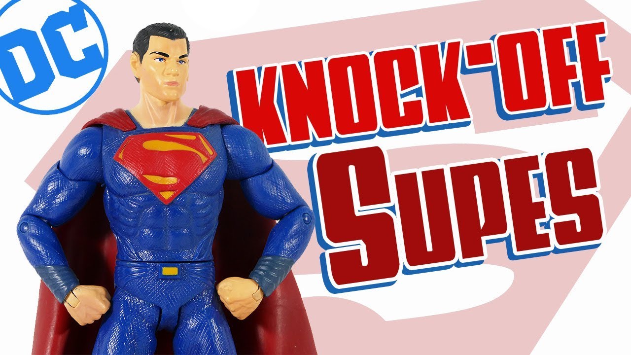 Superman ebay Bootleg Knock Off Action Figure Toy Review - YouTube