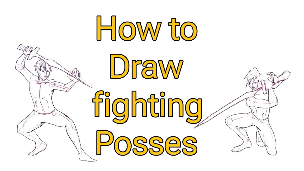 How to Draw fight Posses - YouTube