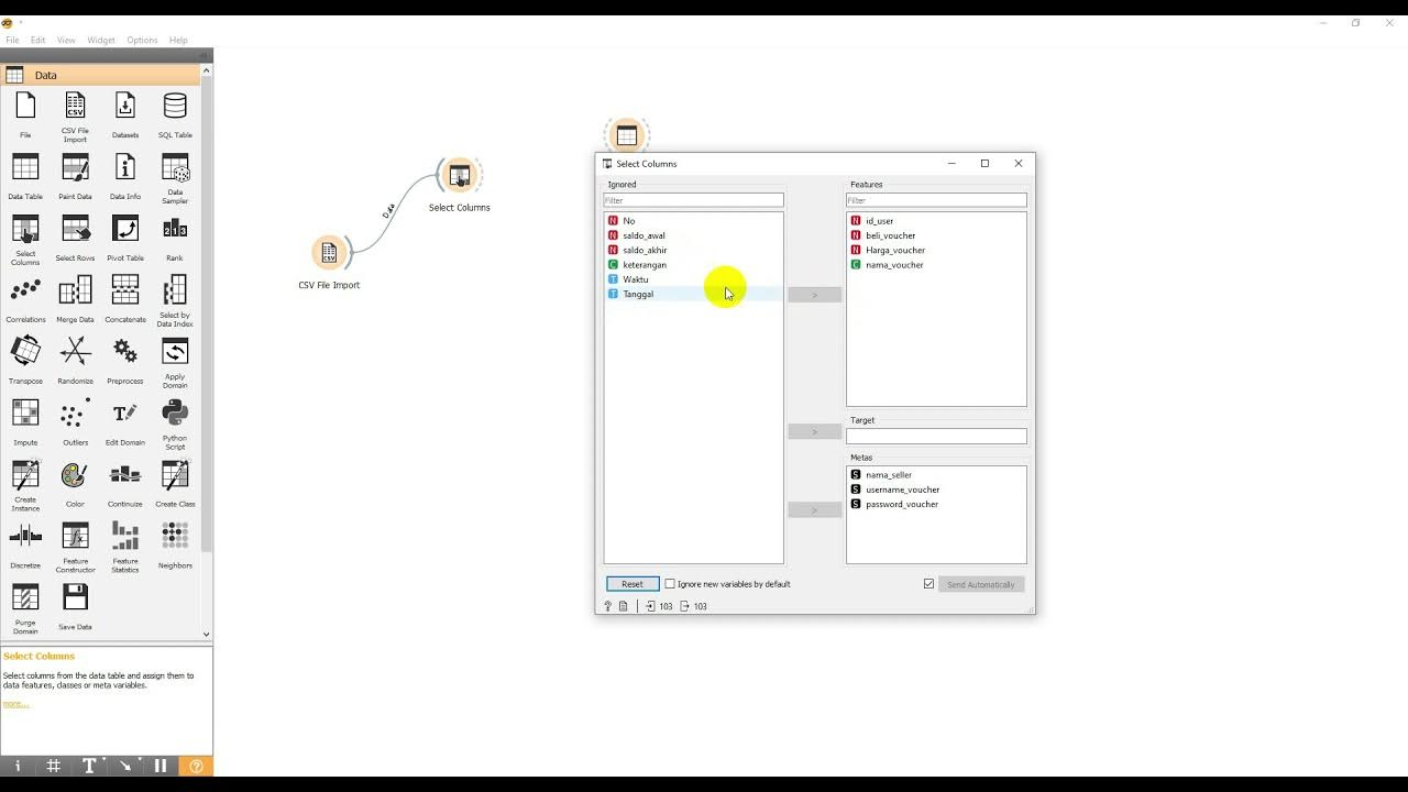 Data Mining Dengan Metode K-means Mengunakan Aplikasi Orange - YouTube