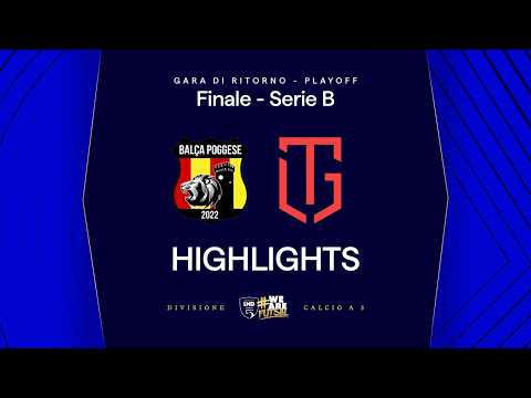 Balca Poggese-Team Giorgione 8-3 | Gol e highlights | Serie B 2025/2026 | Playoff | Finali - Ritorno