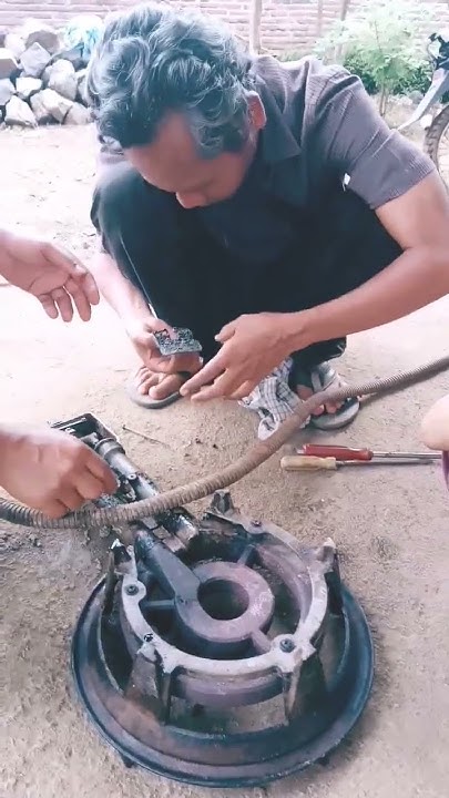 tutorial servis kompor mata seribu yala api kecil#shorts - YouTube