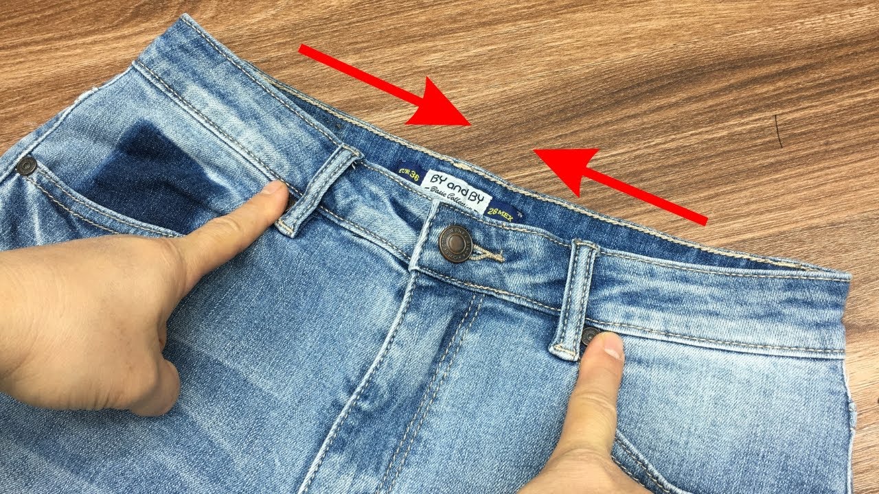 Too Loose Waist? Tailor's Easy Trick to Fix It! - YouTube