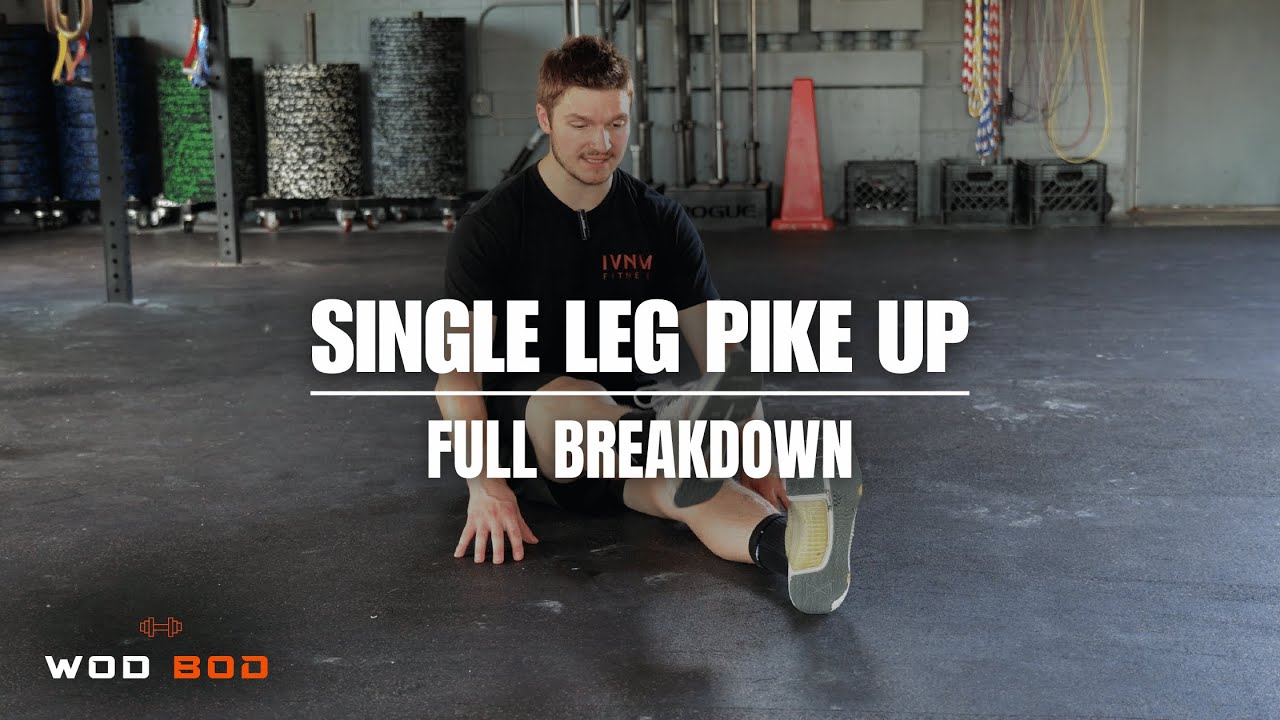 Seated Single Leg Pike Up - Full Breakdown - YouTube