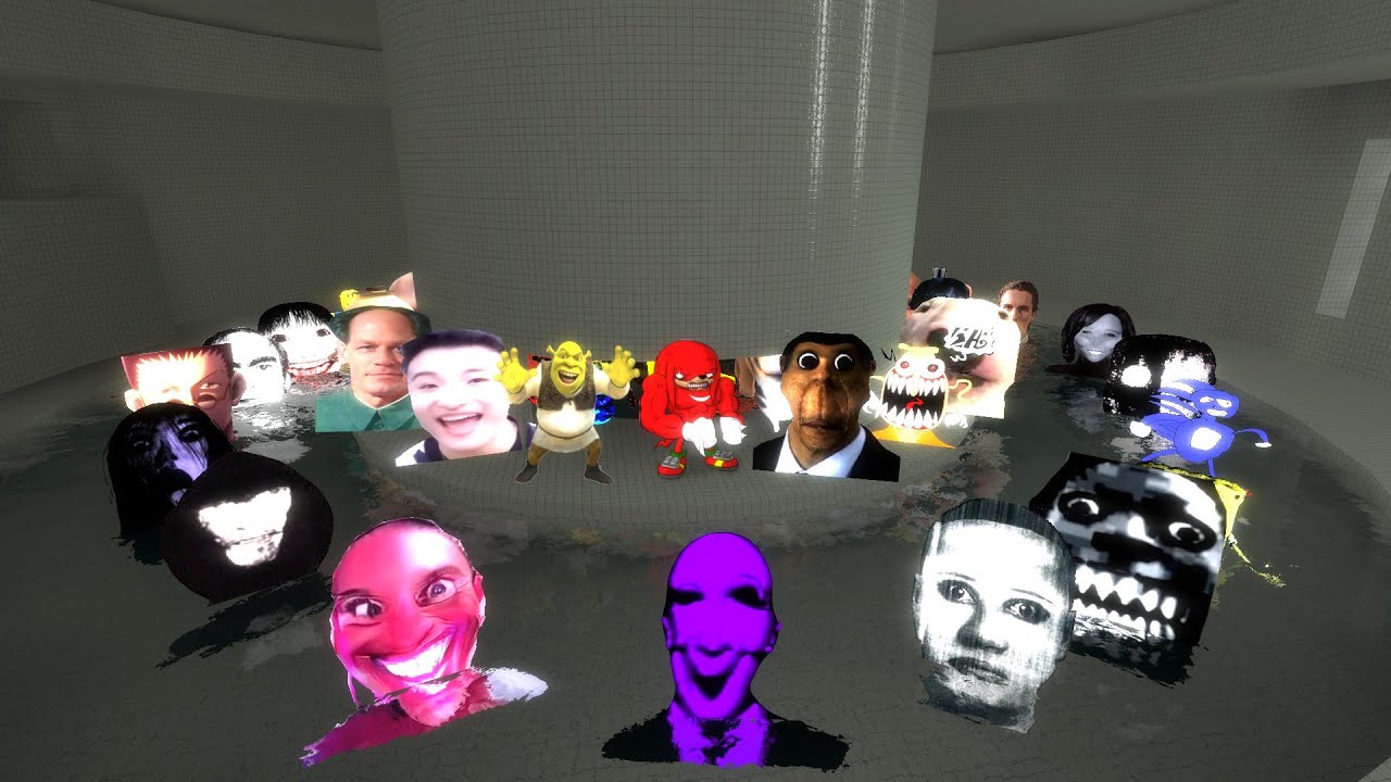 Nico's Nextbots Poolrooms Gmod - YouTube