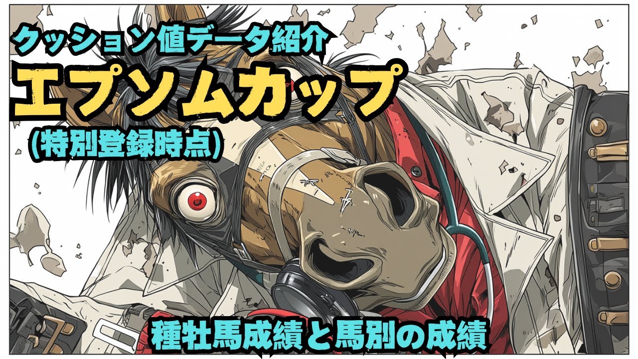 エプソムカップ2025の特別登録時点【クッション値 データ】ディープインパクト産駒/ドゥラメンテ産駒/モーリス産駒など - YouTube