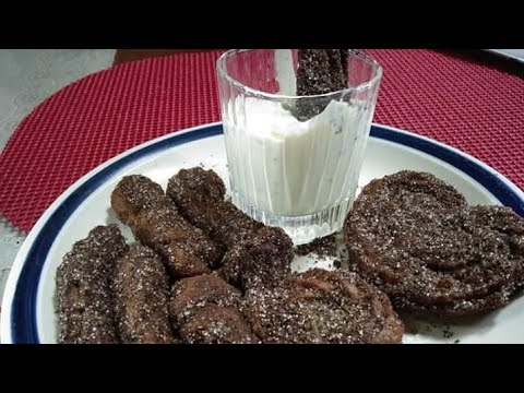 HOW TO MAKE CREAM O CHURROS / EASY RECIPE / EHM DE GUZMAN - YouTube