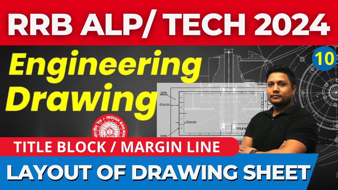 Basic Science & Engineering Drawing🔴Live | layout of drawing sheet ...