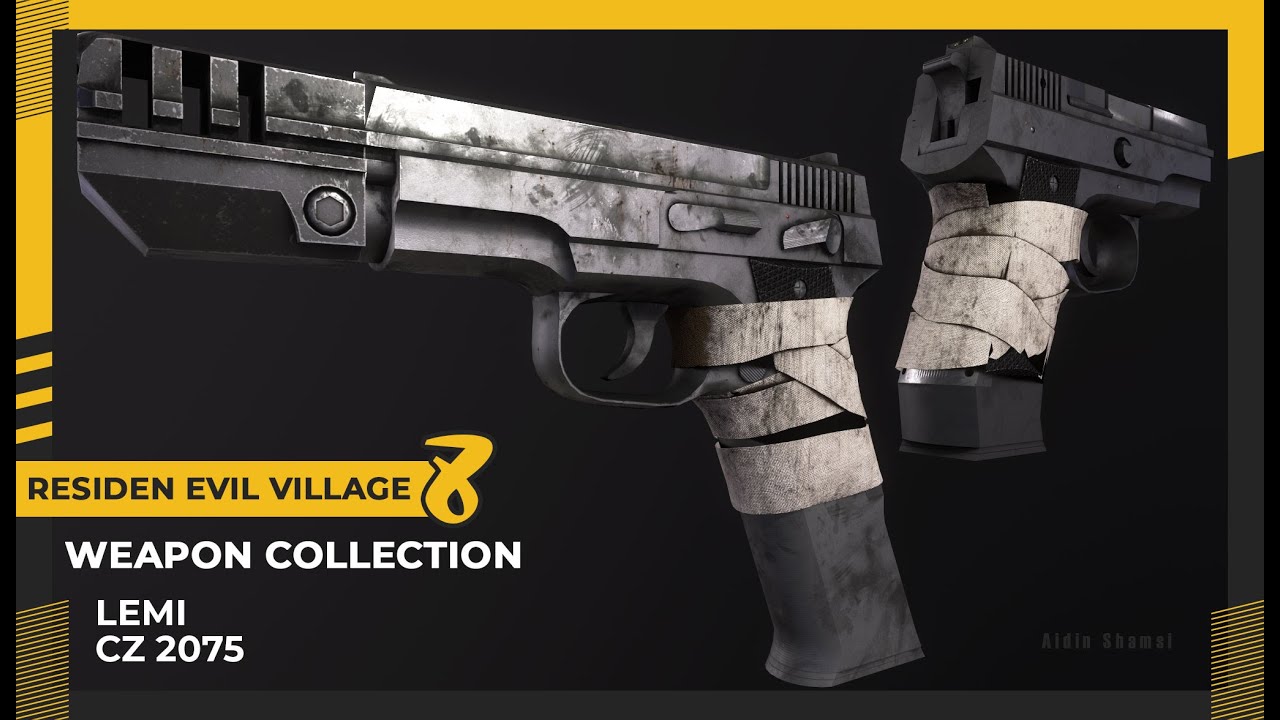 Lemi custom cz2075 Resident Evil 8 Village Game - YouTube
