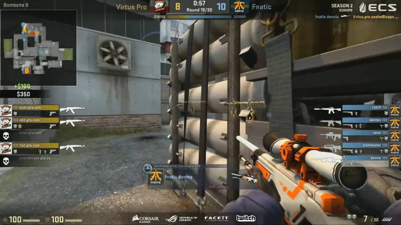 CS:GO / DENNIS INSANE AWP ACE ALL FLICKSHOTS!! - YouTube