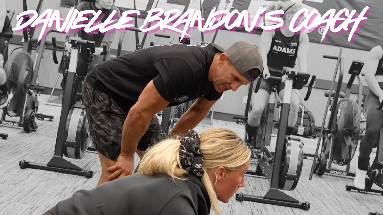 Danielle Brandon's New Coach at the 2025 CrossFit Games - YouTube