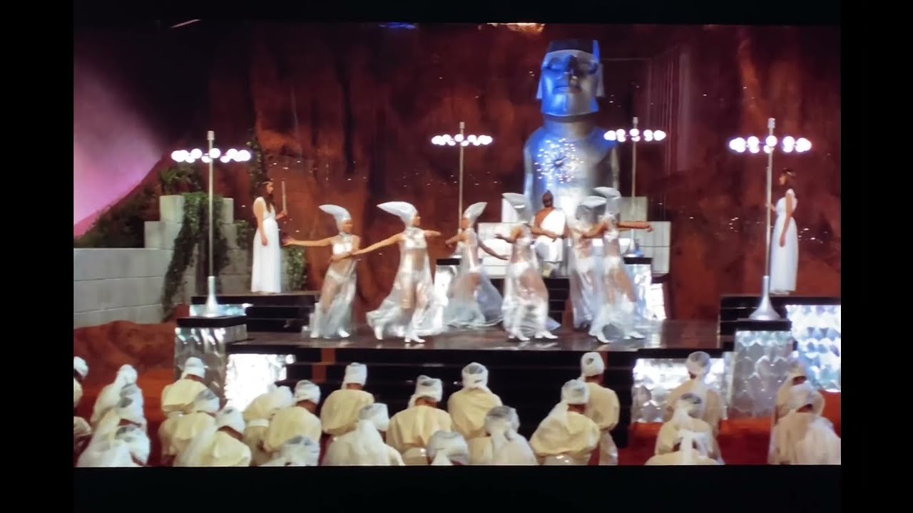 Godzilla Vs. Megalon (1973) Seatopia Dance Sequence With White Go-Go ...