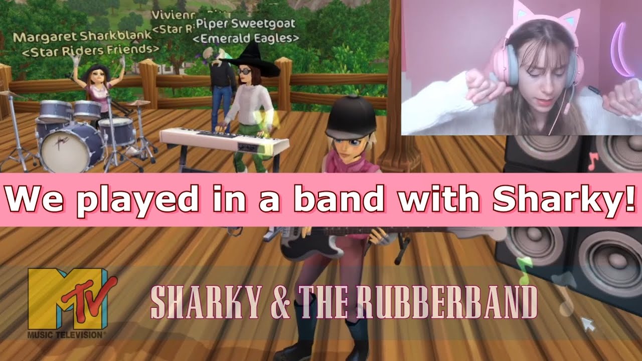 We played in a band with Sharky! - YouTube