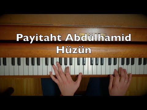 Payitaht Abdülhamid - Hüzün Piano Tutorial (Dizi Müziği)