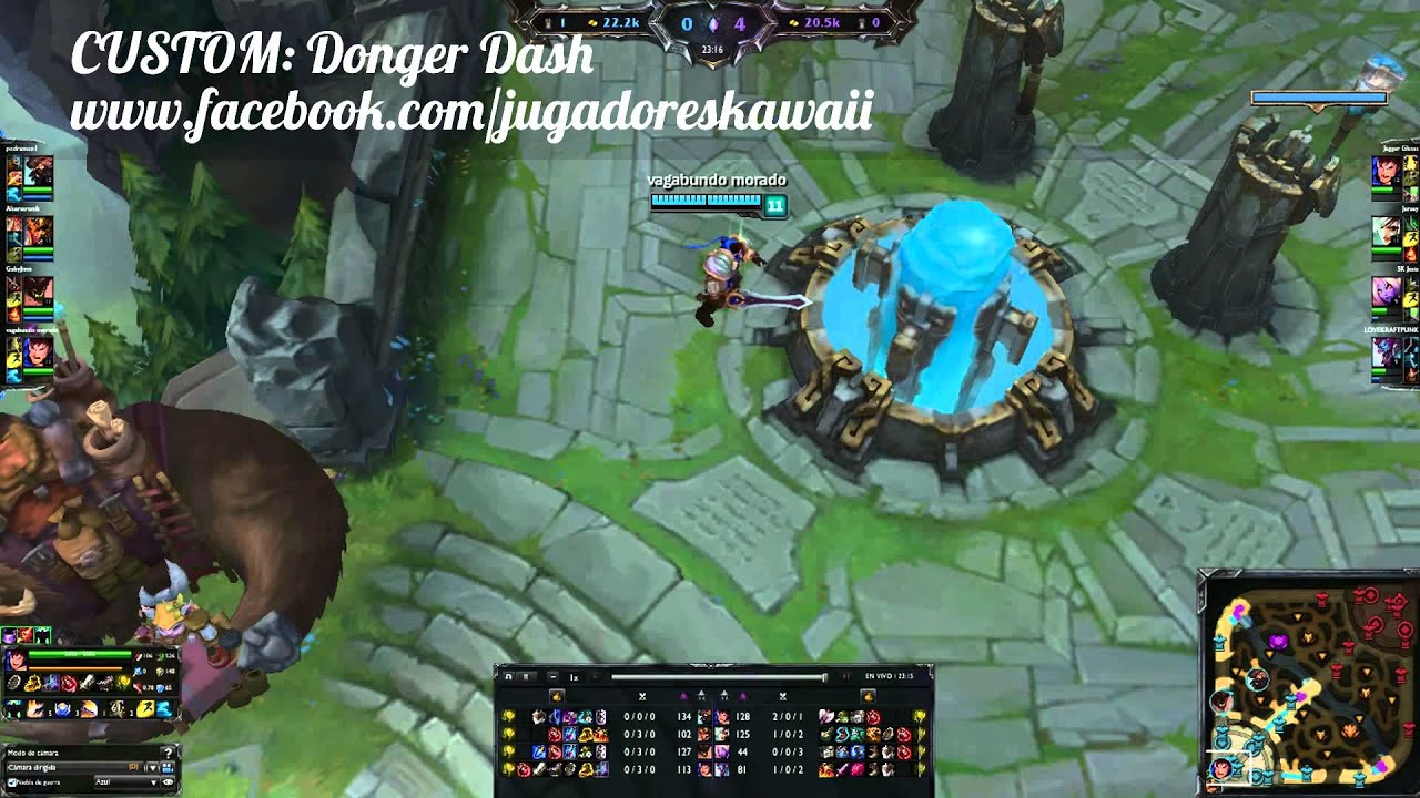 LEAGUE OF LEGENDS CUSTOM: Donger Dash - YouTube