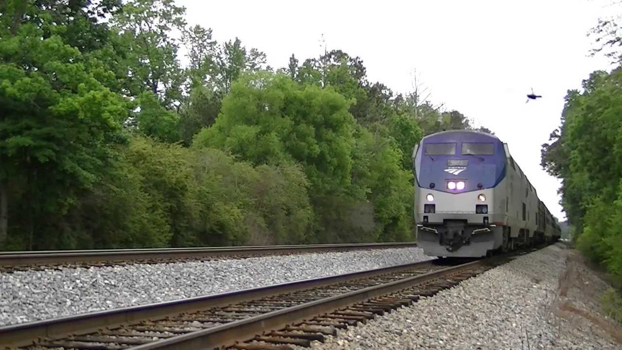 Amtrak Crescent Train 19 - YouTube