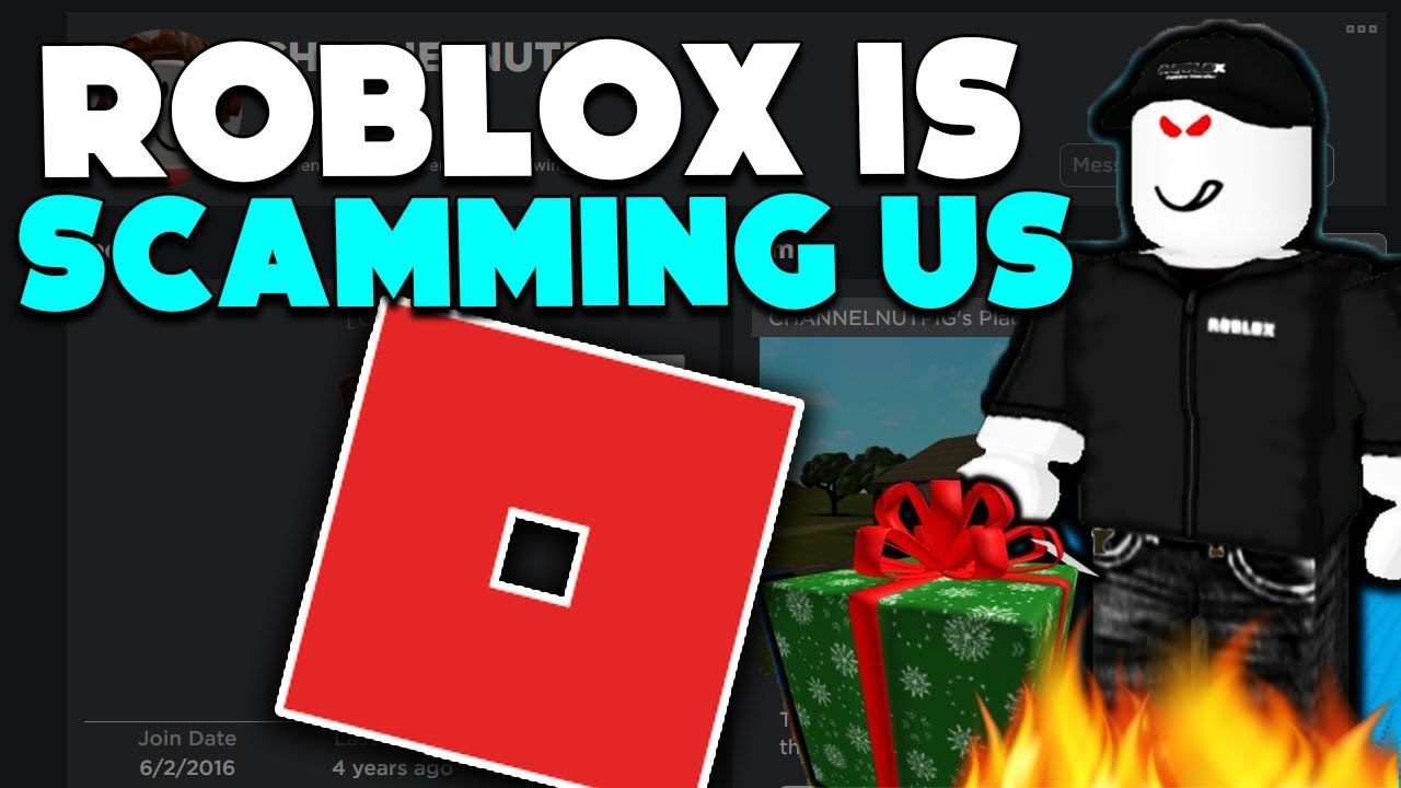 Roblox Is Scamming Us! NO WAY… - YouTube