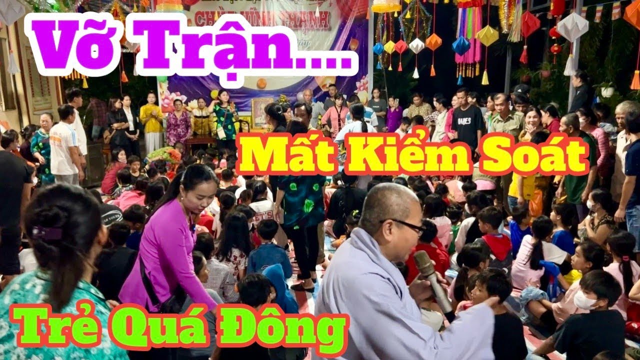 Nhiều Bé Không Có Quà Trung Thu Vì Số Lượng Đến Quá Đông Tại Chùa Vĩnh ...