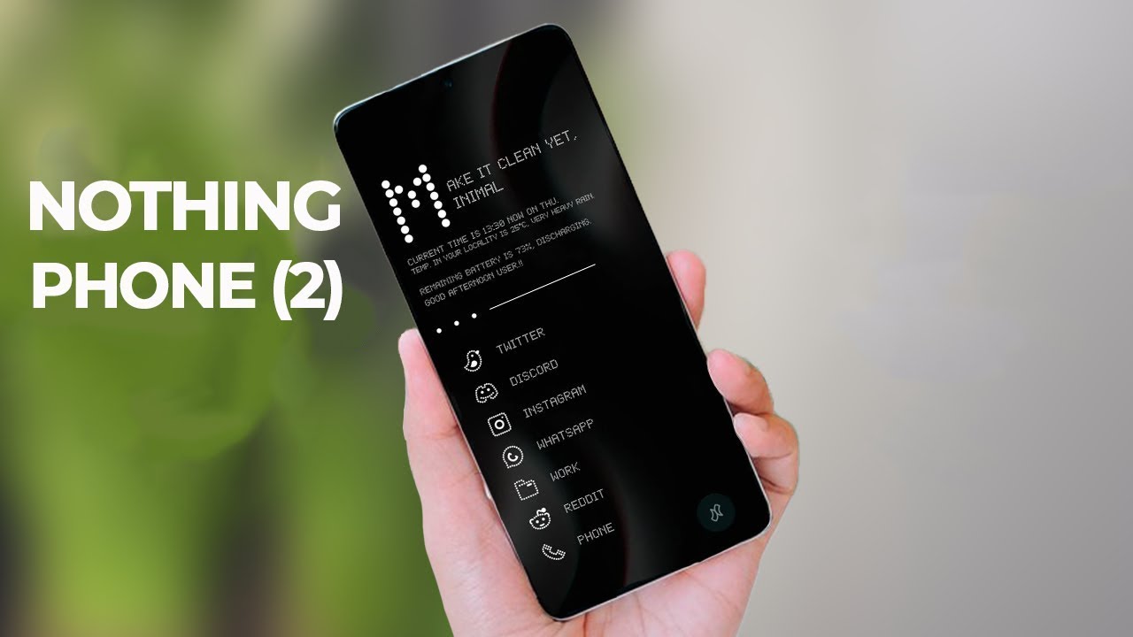 Nothing Phone 2 - Official Teaser! - YouTube