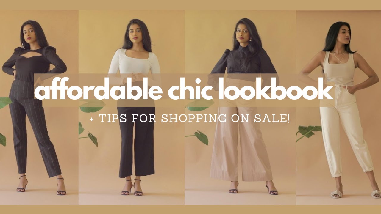 An Affordable/ Cheap Chic Lookbook ( looks under 30$!! 💸💸) - YouTube