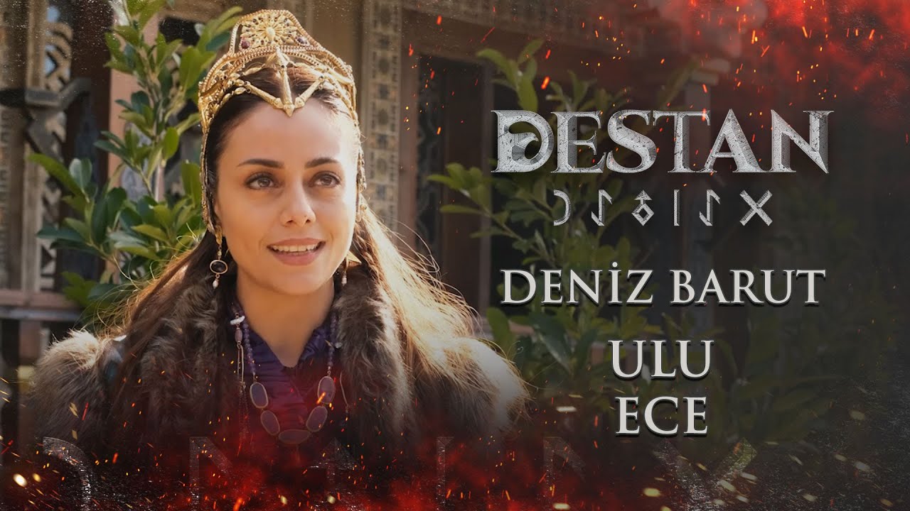 Deniz Barut 🏹 Ulu Ece | Destan Set Röportajı - YouTube