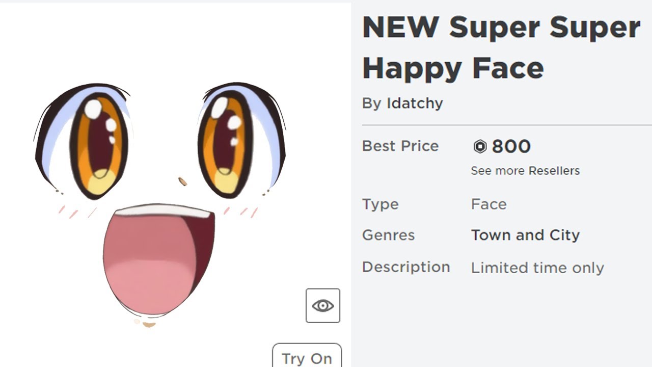 THERES A NEW SUPER HAPPY FACE 😳 - YouTube